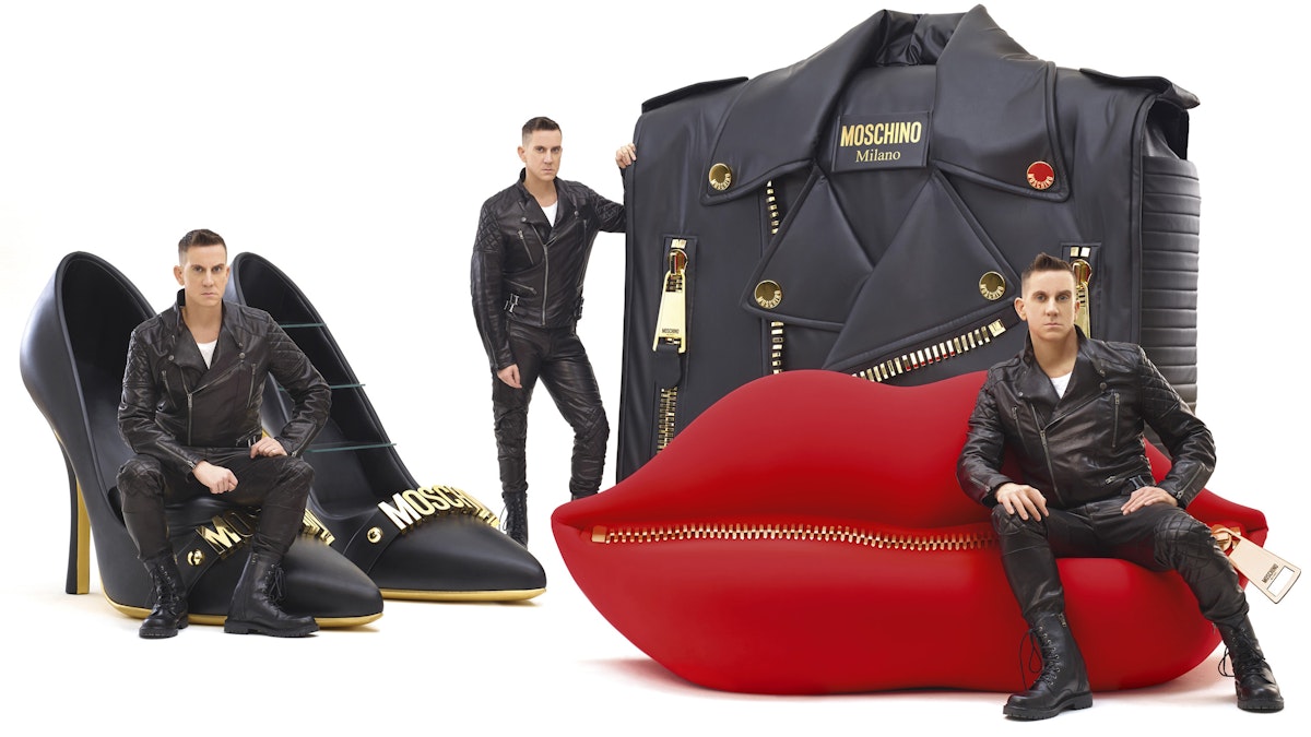Moschino first furniture collection to debut at Milan Design Week