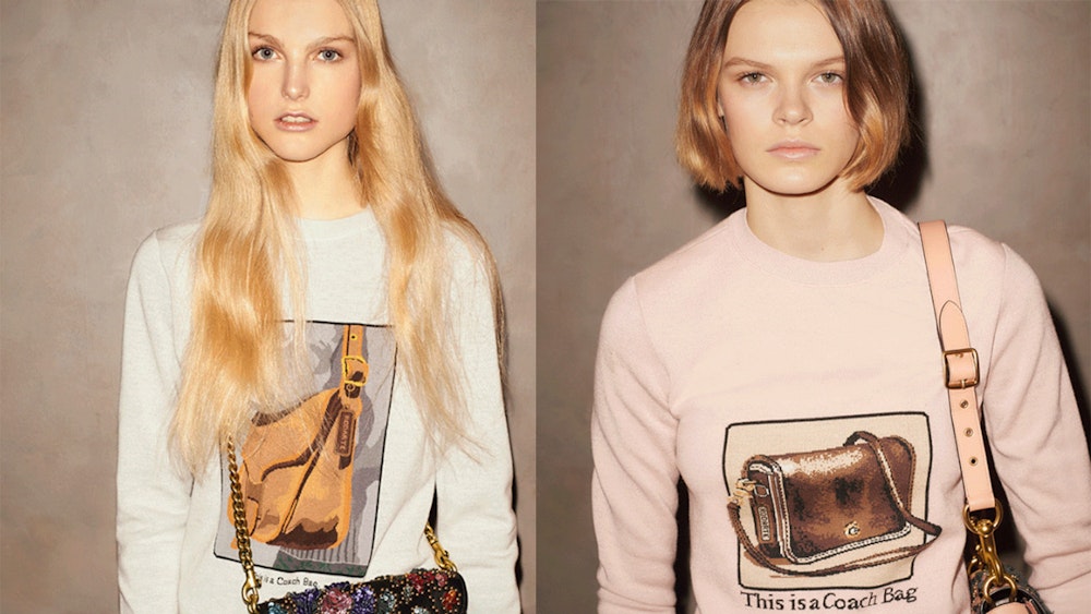 A sneak peek into the coming Coach x Rodarte collection