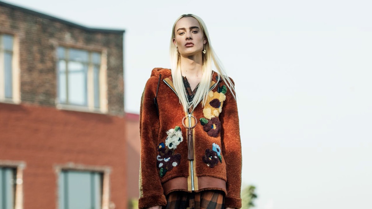 Meet Vincent Beier, the male model who dresses in feminine clothes