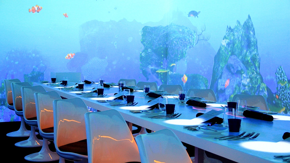 Malaysia’s first 360° motion-sensitive immersive dining experience