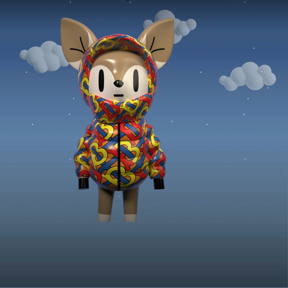 Bounce to the moon with Burberry's first online game "B Bounce"