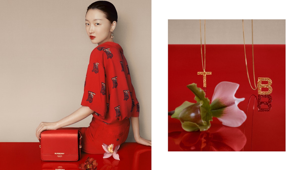 Burberry presents Chinese New Year campaign with Zhou Dongyu, He Cong ...