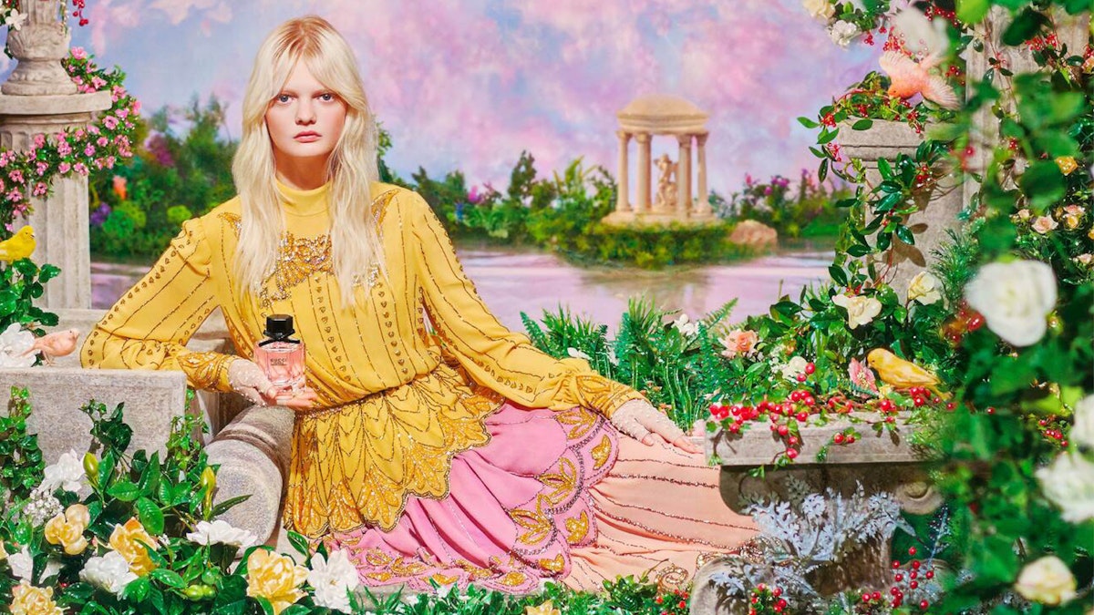 The otherworldly campaign of Gucci Flora Gorgeous Gardenia