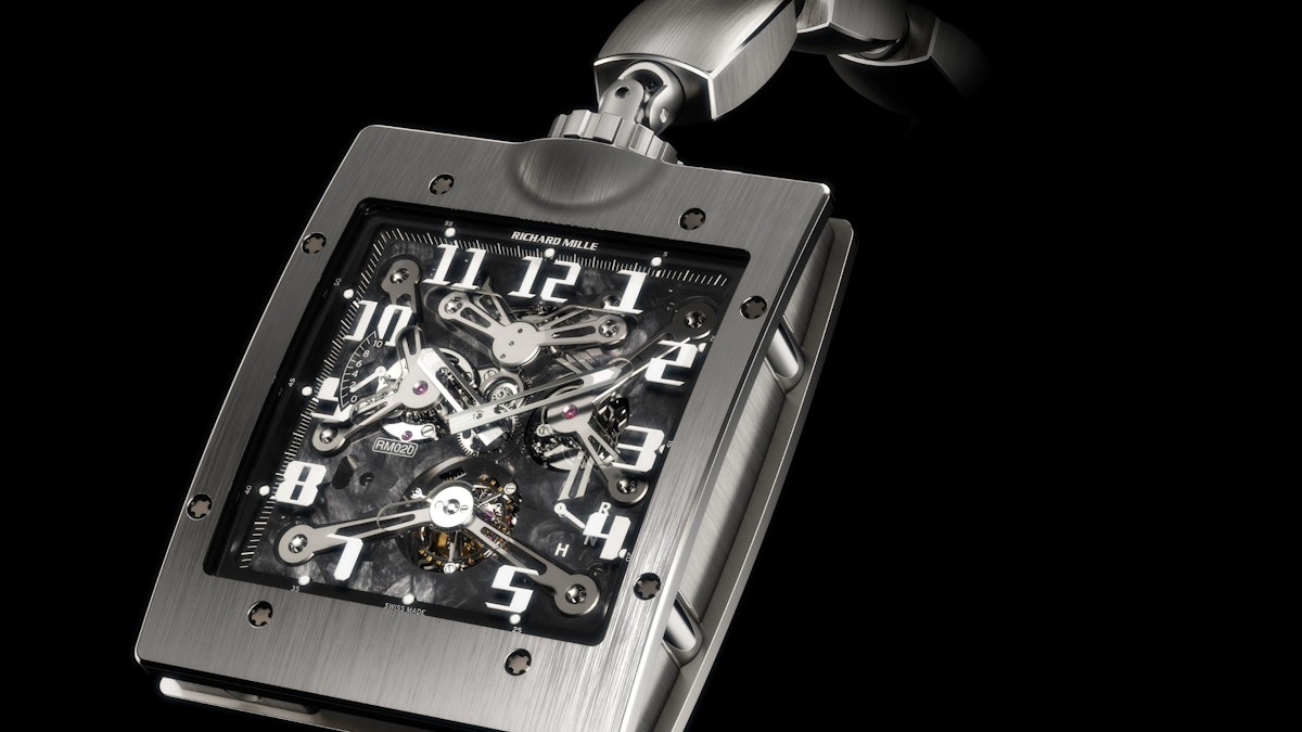 Great Revival: The RM 020 tourbillon pocket watch by Richard Mille