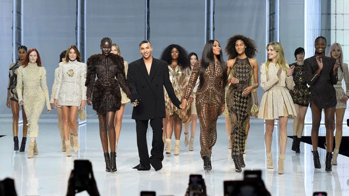 Check out Balmain Spring/Summer 2022 collection
