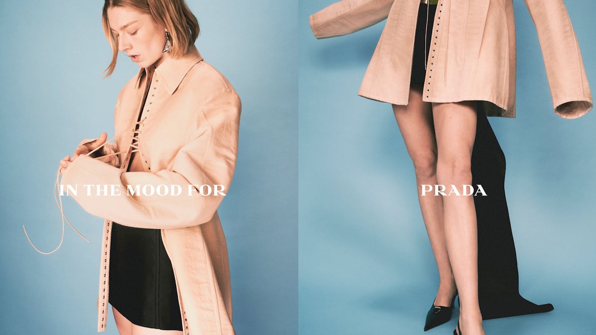 Prada latest campaign for Spring/Summer 2022