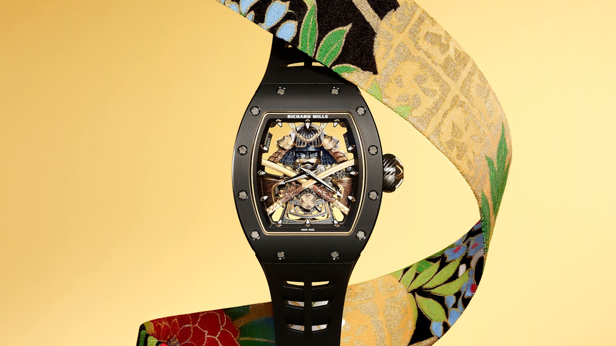 Richard Mille partnered with Fernando Alonso for the samurai-inspired ...