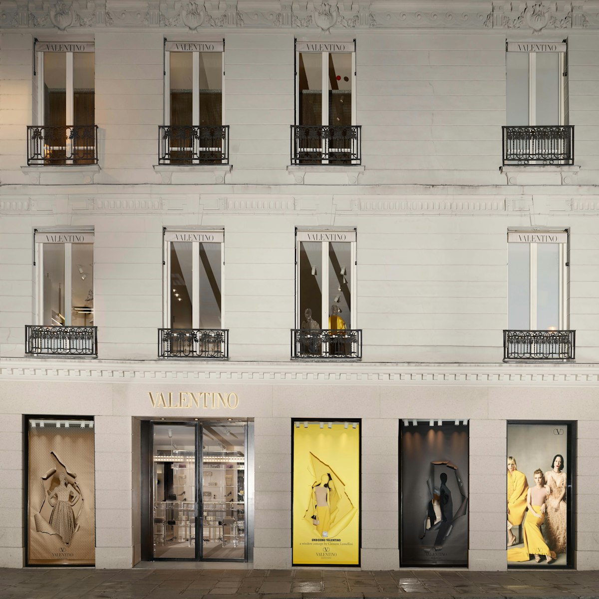 A Global Unboxing: 9 designers reimagine Valentino's boutique windows