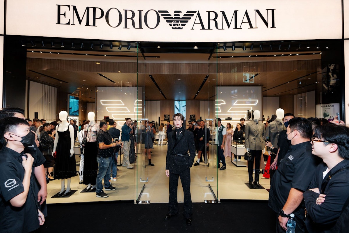 Emporio Armani shines bright at its grand reopening in Pavilion KL