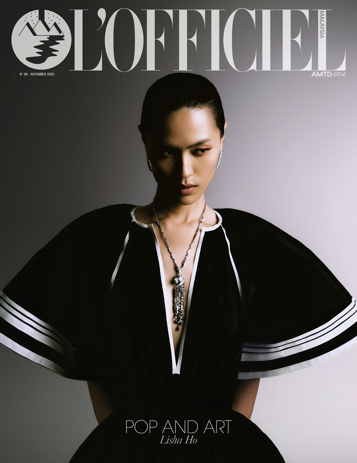 L'Officiel Malaysia November 2023 Cover: Lisha Ho