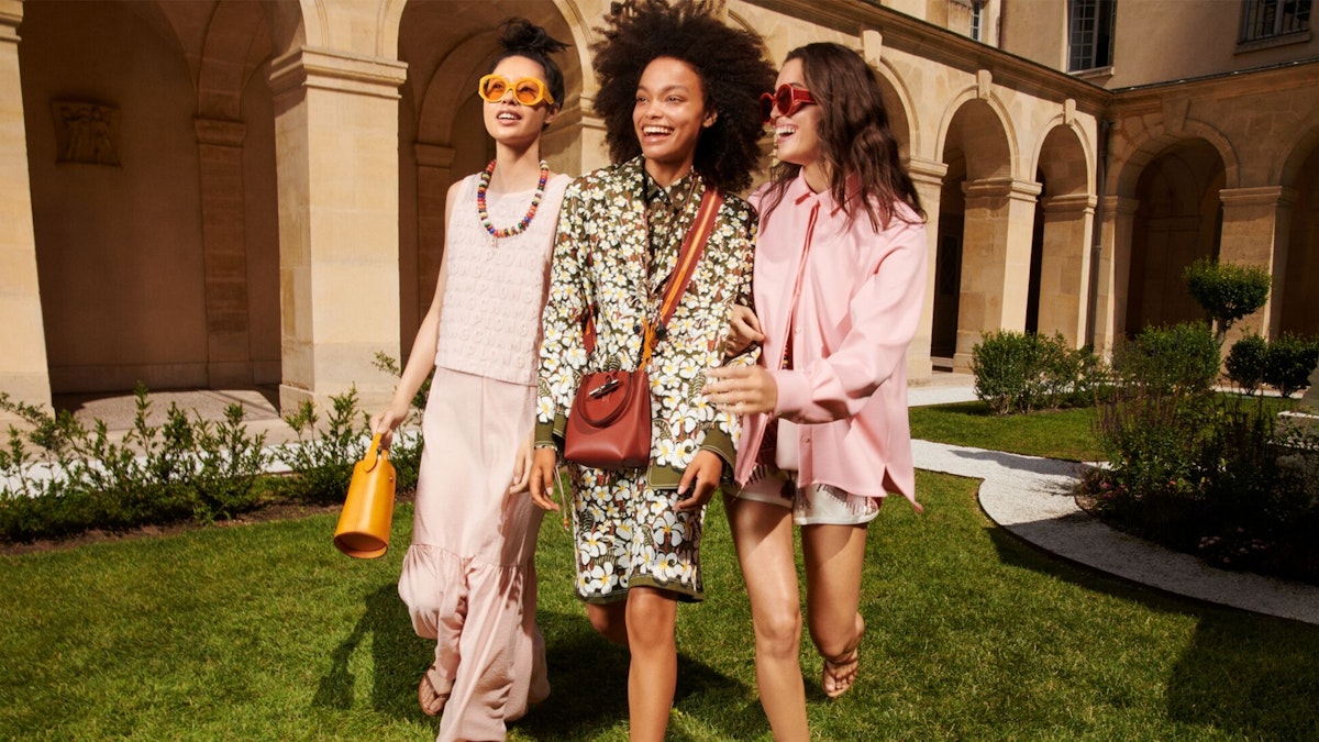 Longchamp’s latest campaign celebrates art, joy and fashion
