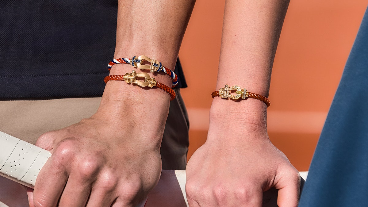 The Force 10 x Roland-Garros bracelet by FRED