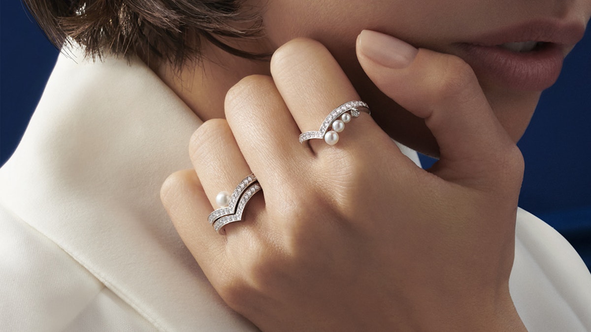 The charming Joséphine Aigrette Pearl Collection by Chaumet