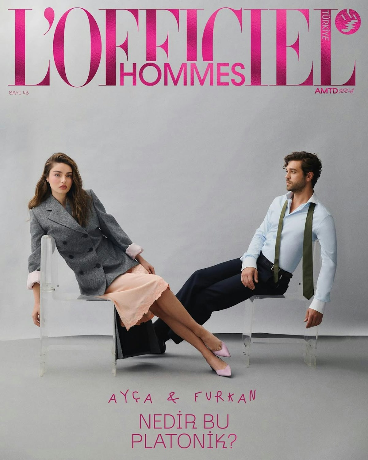 L'Officiel Hommes Türkiye: Ayça Ayşin Turan ve Furkan Andıç