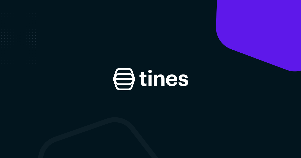 Feature release round-up: Dark mode and more | Tines