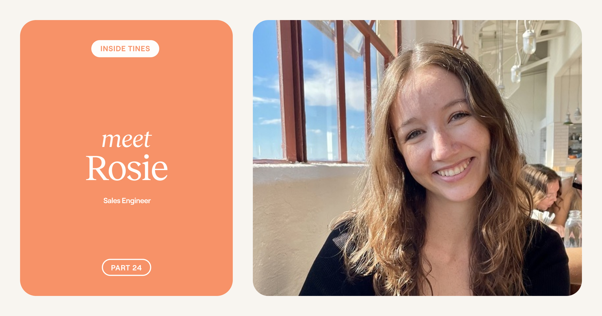 Five questions with Rosie Halpin, Sales Engineer | Tines