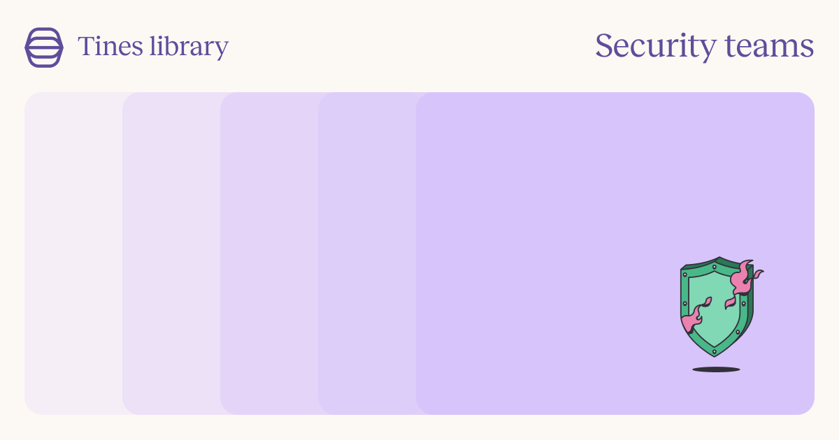 Security | Tines library