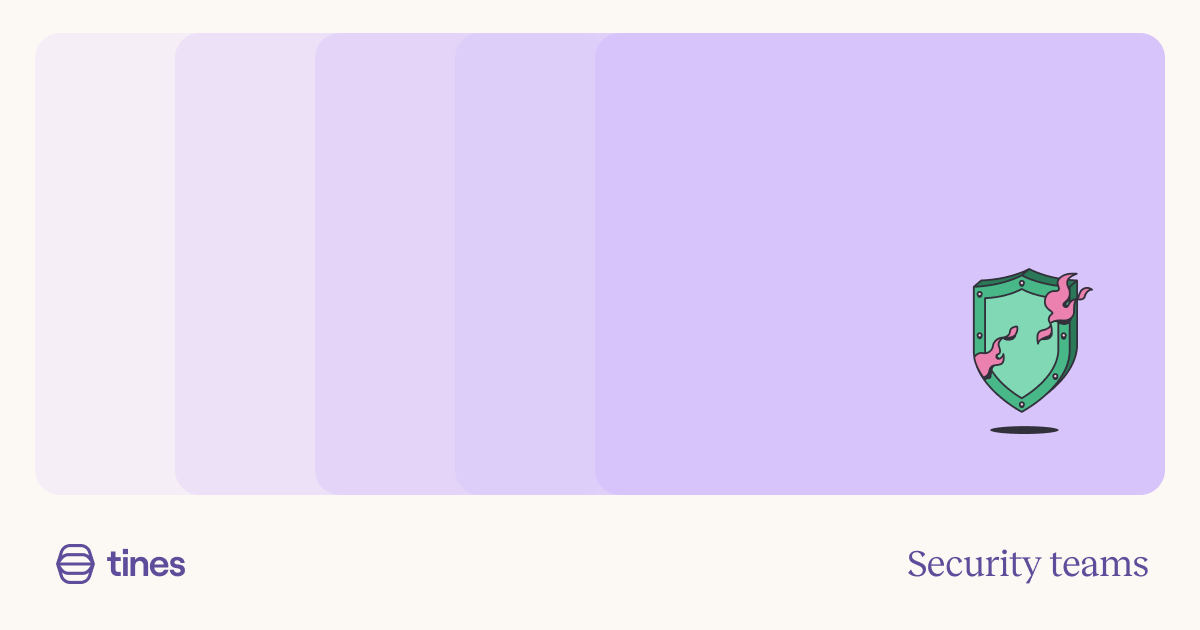 Security | Tines library