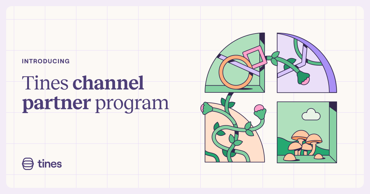 Introducing the Tines channel partner program | Tines