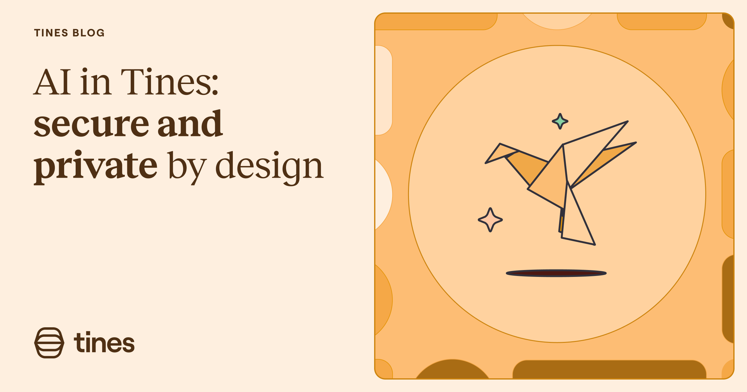 AI in Tines: AI-powered workflows that are secure and private by design | Tines