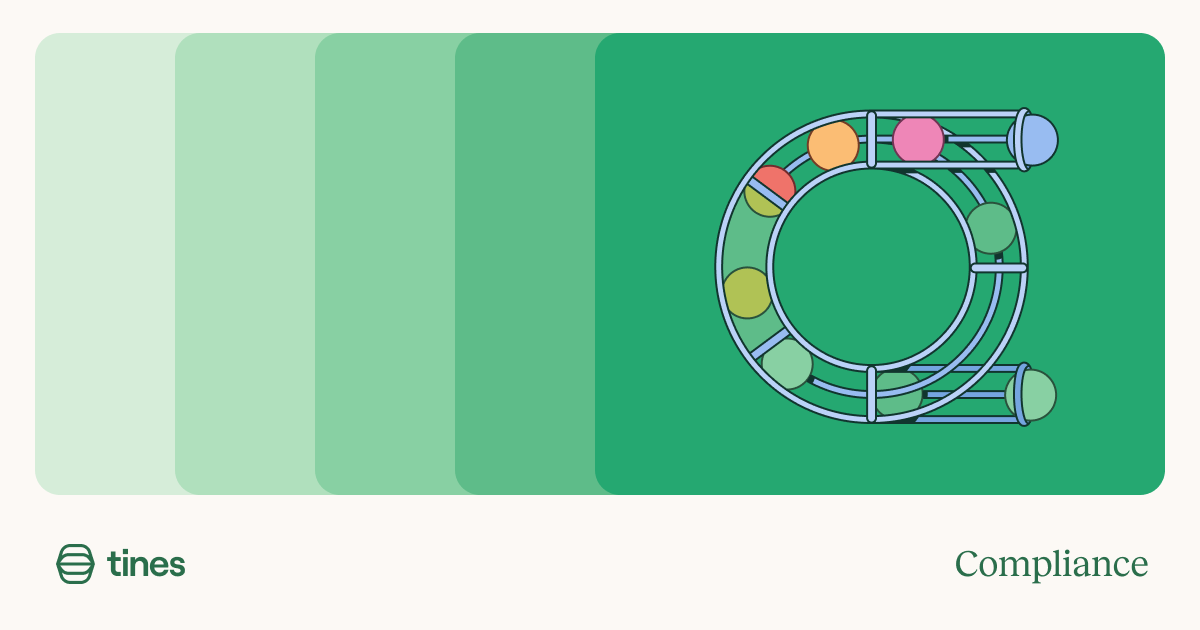 Accelerate compliance processes and enforcement with Tines | Tines