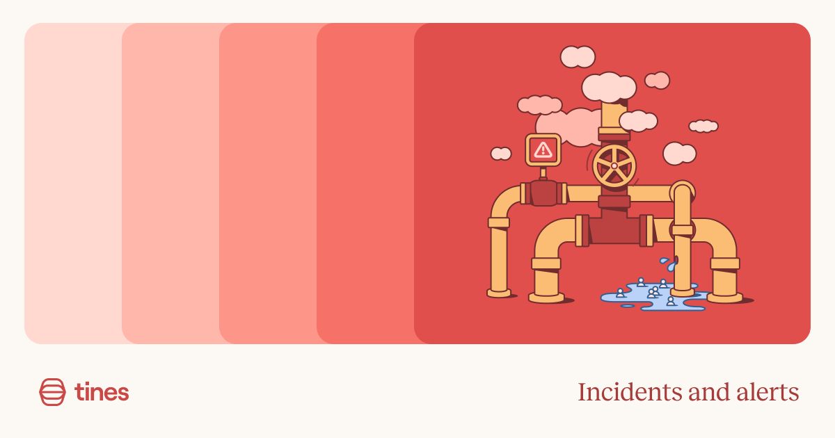 Incidents and alerts | Tines library