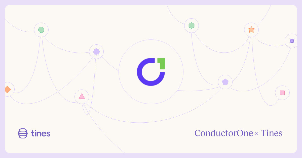 Tines × ConductorOne | Tines