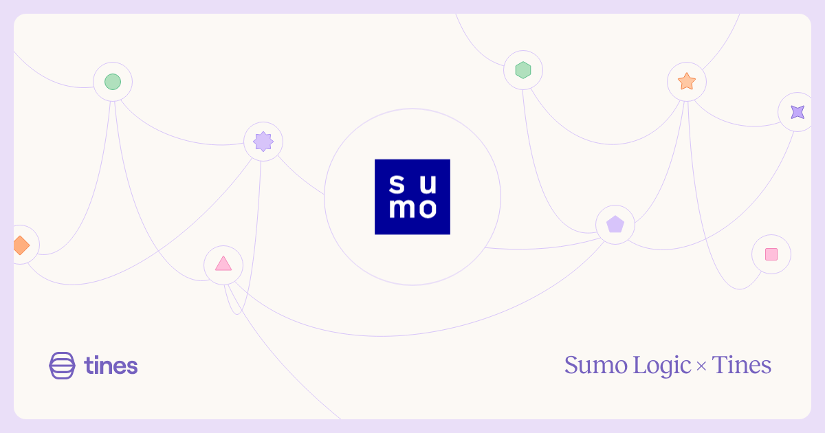 Tines × Sumo Logic | Tines