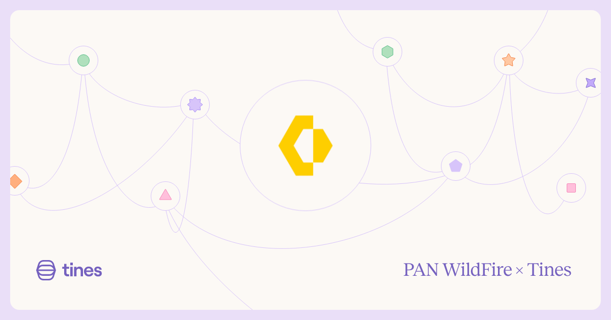 Tines × PAN WildFire | Tines