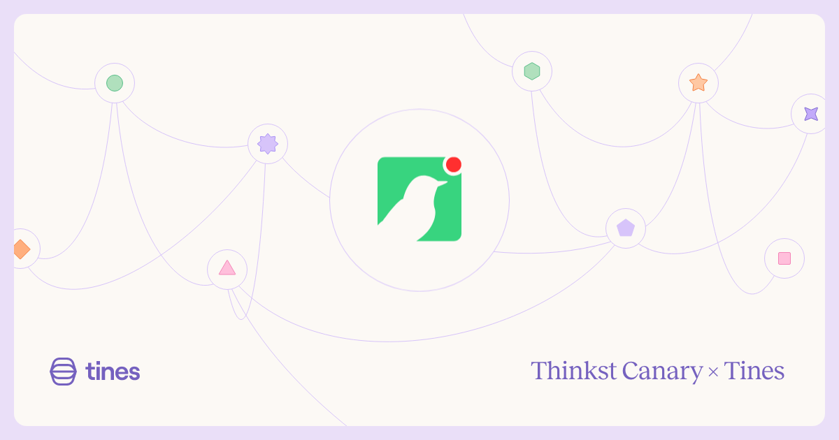 Tines × Thinkst Canary | Tines