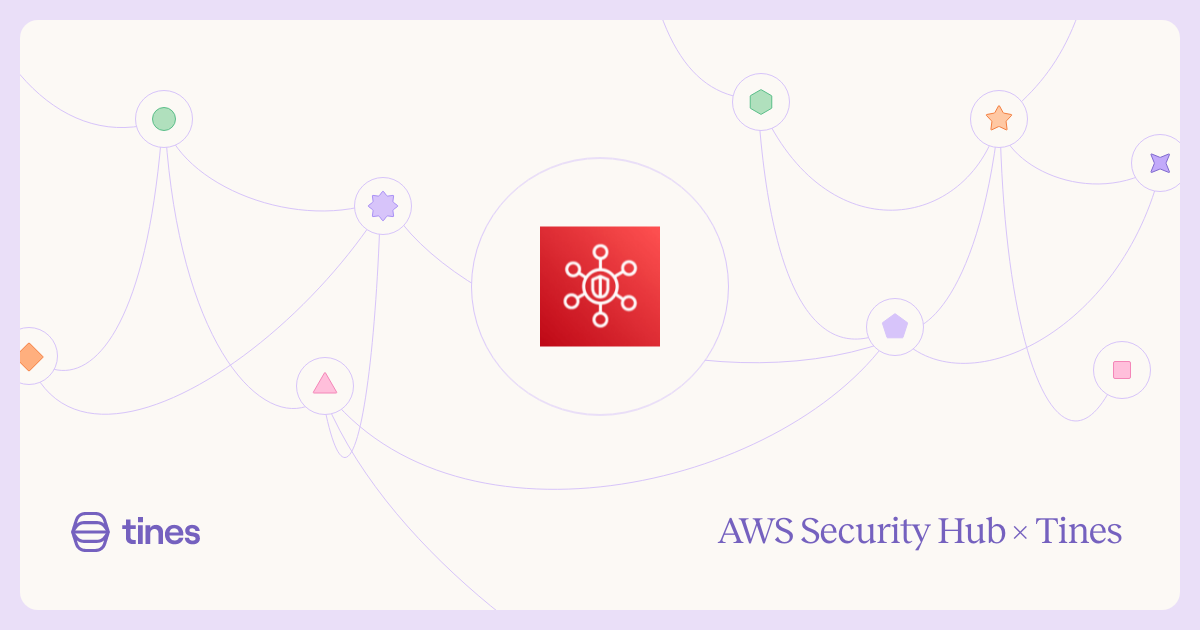 Tines × AWS Security Hub | Tines