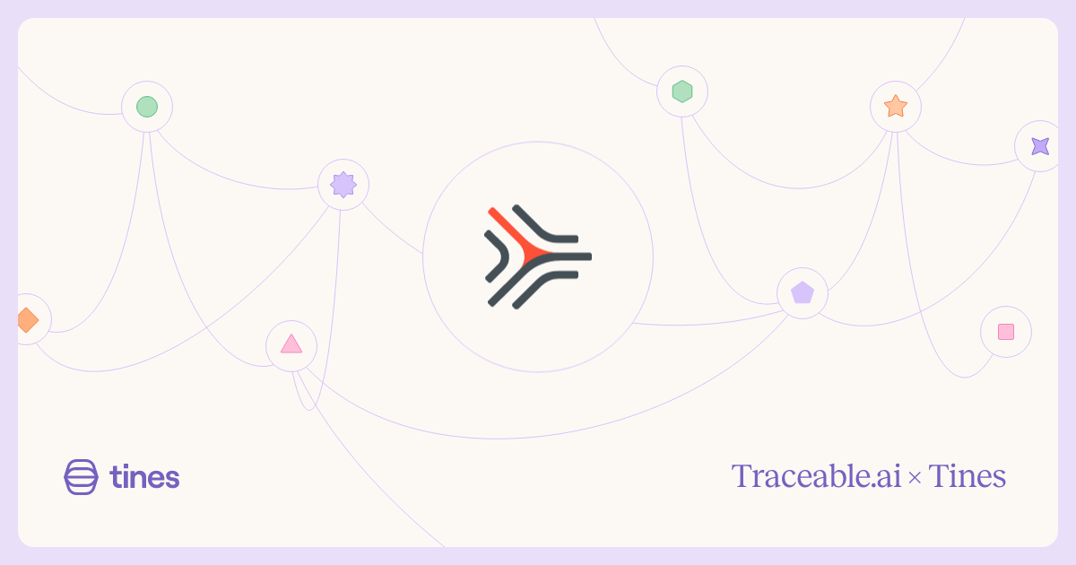 Tines × Traceable.ai | Tines