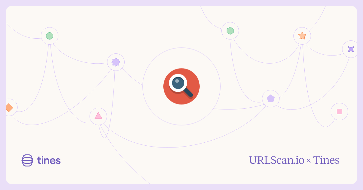 Tines × URLScan.io | Tines