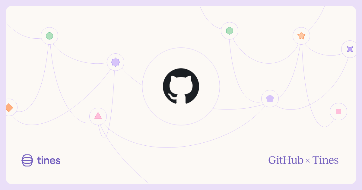 Tines × GitHub | Tines