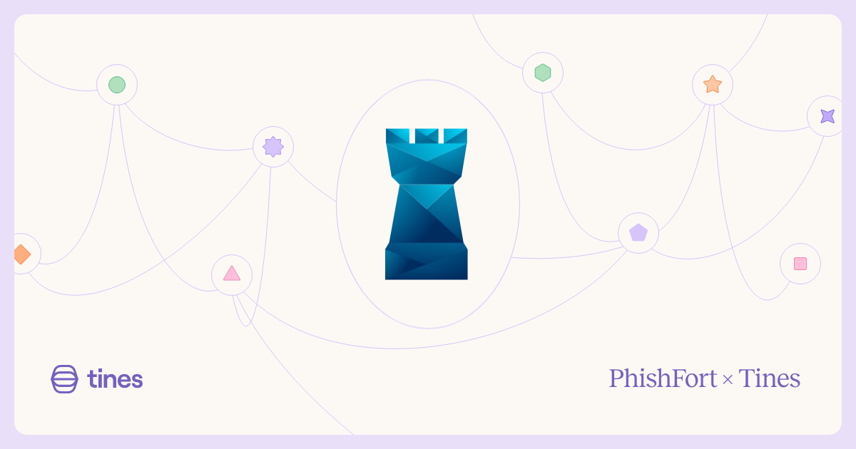 Tines × PhishFort | Tines