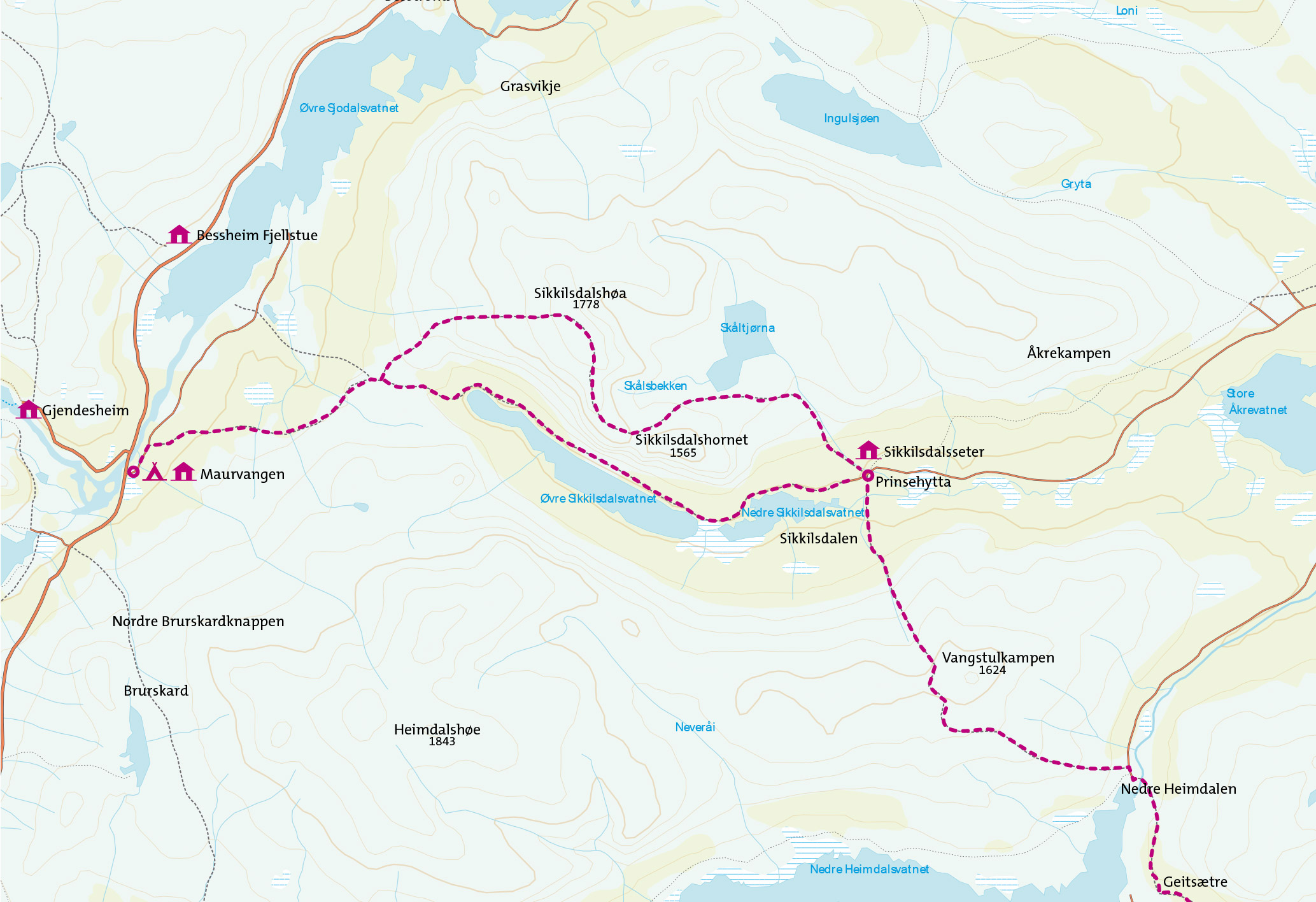 Sikkilsdalen – turguide og tips | FRIFLYT.NO