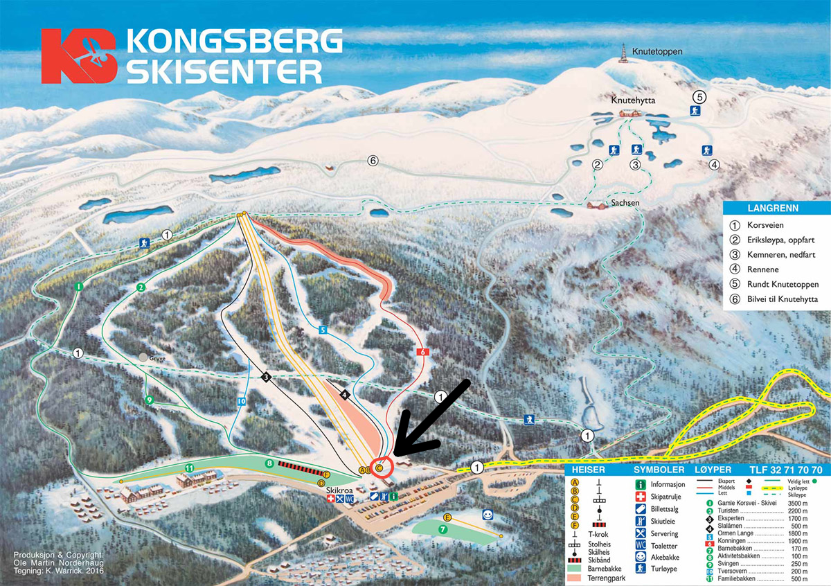 Kongsberg skisenter får ny stolheis | FRIFLYT.NO
