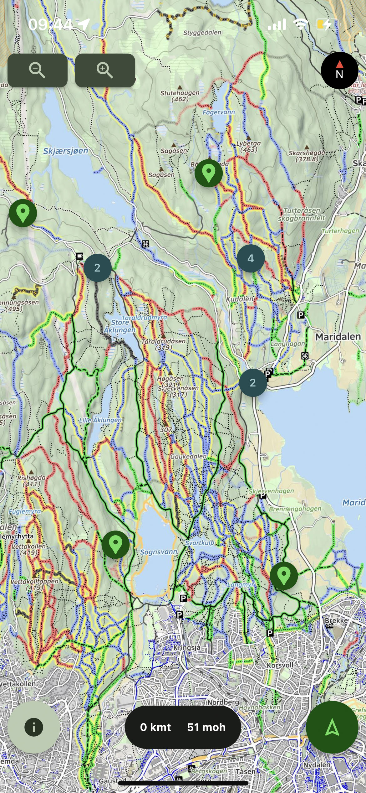 MTBMap Norge og Nordic app for stisykling | TERRENGSYKKEL.NO