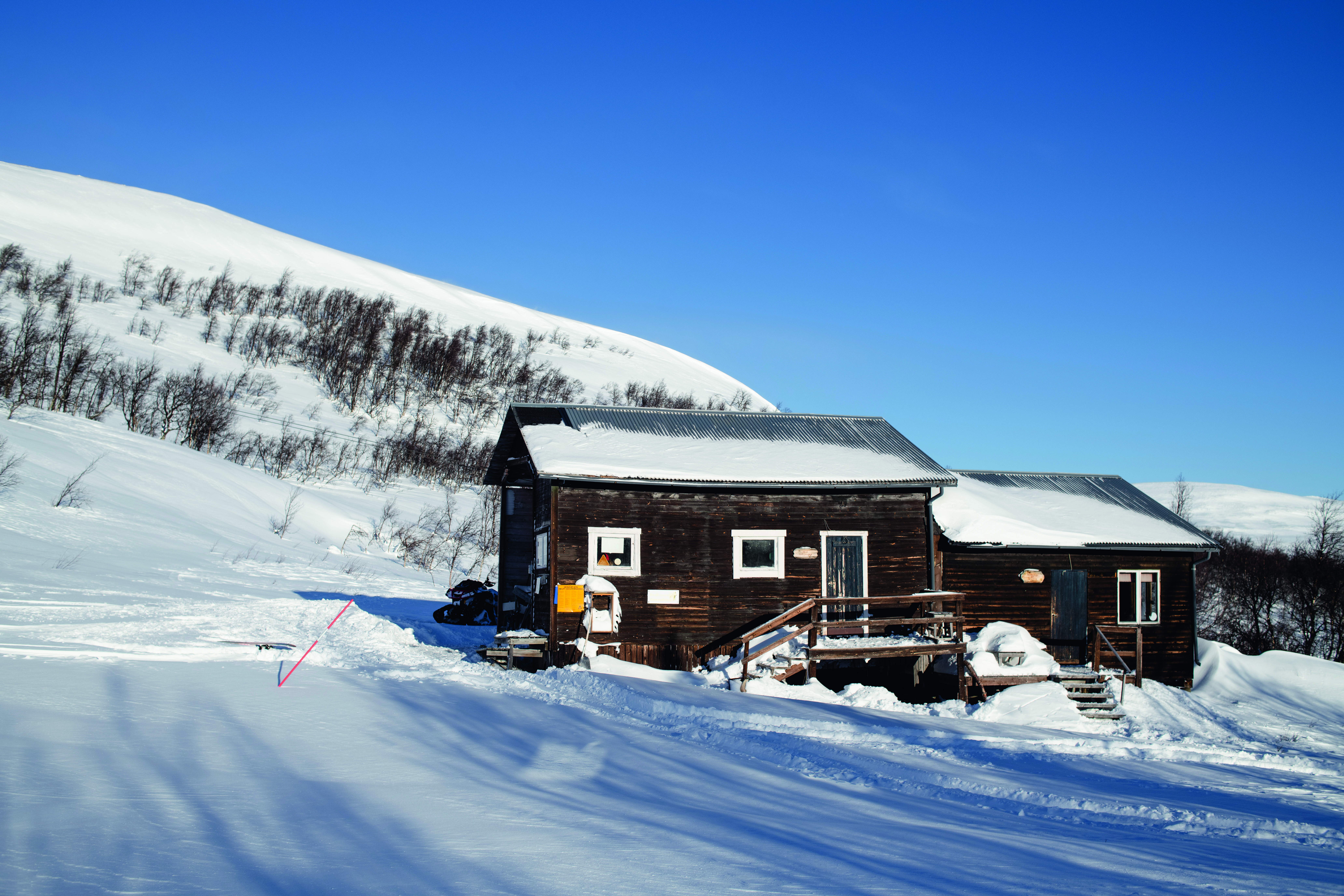 Skianlegget Torkilstöten i Ljungdalsfjällen i Sverige prepper ikke ...