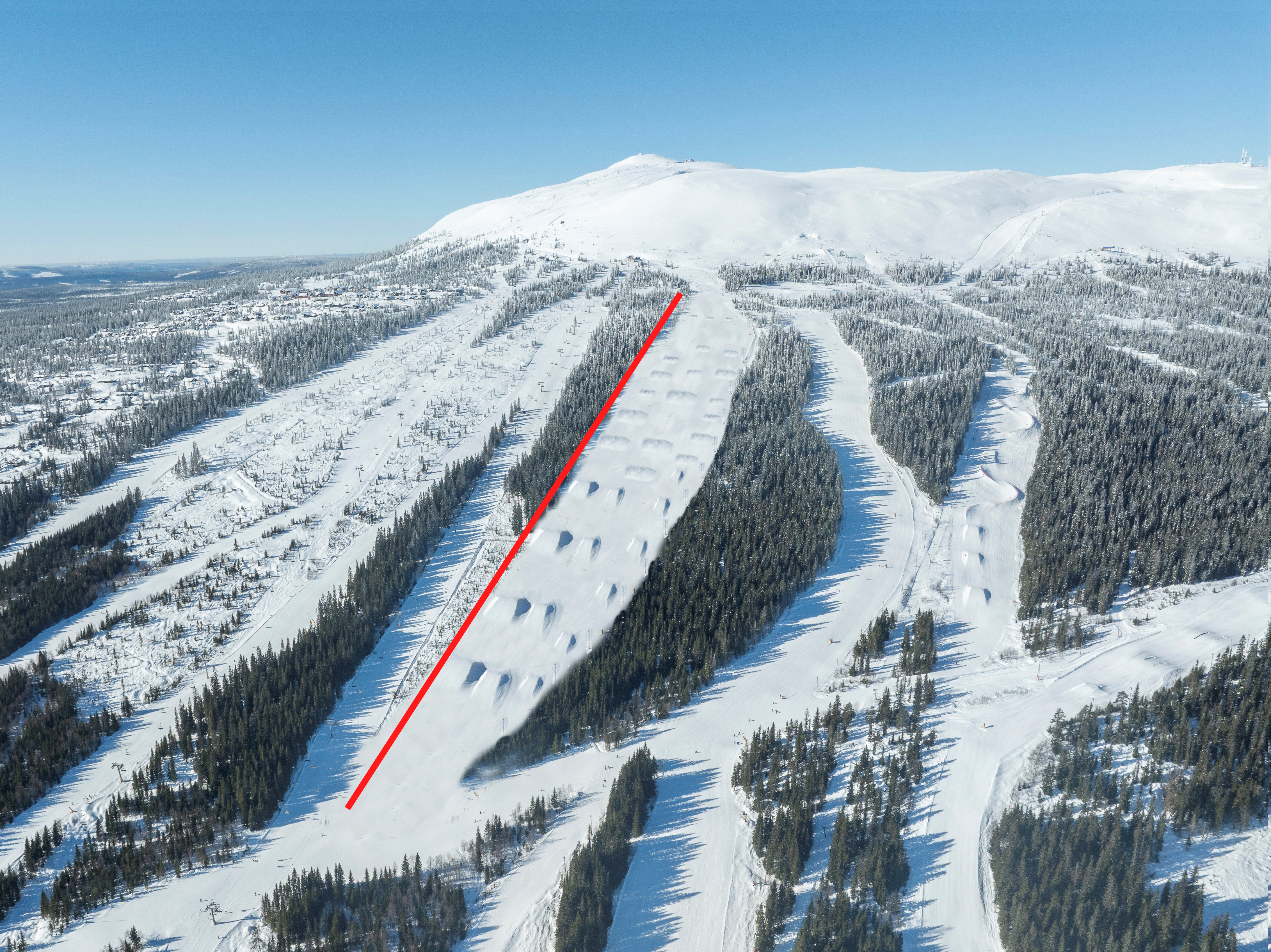 Ny terrengpark i Trysil | FRIFLYT.NO