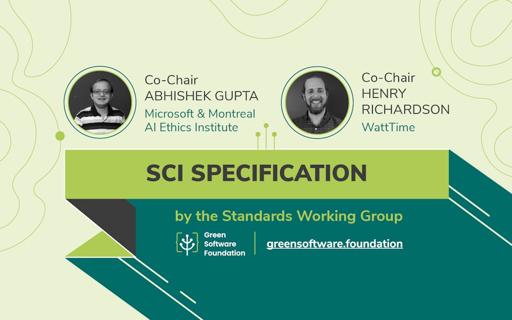 Software Carbon Intensity (SCI) Specification Project | GSF