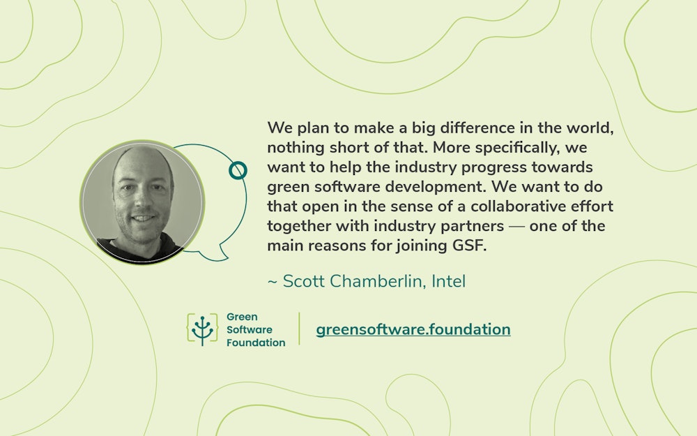 Meet Scott Chamberlin, Sr Director of Sustainability at Intel