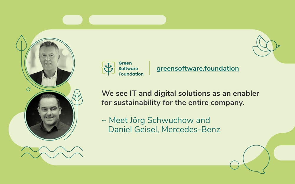 Minimizing the Carbon Footprint in IT Operations – Meet Jörg Schwuchow ...