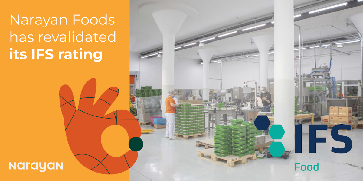 Narayan Foods Achieves Outstanding IFS Food Safety Certification Score
