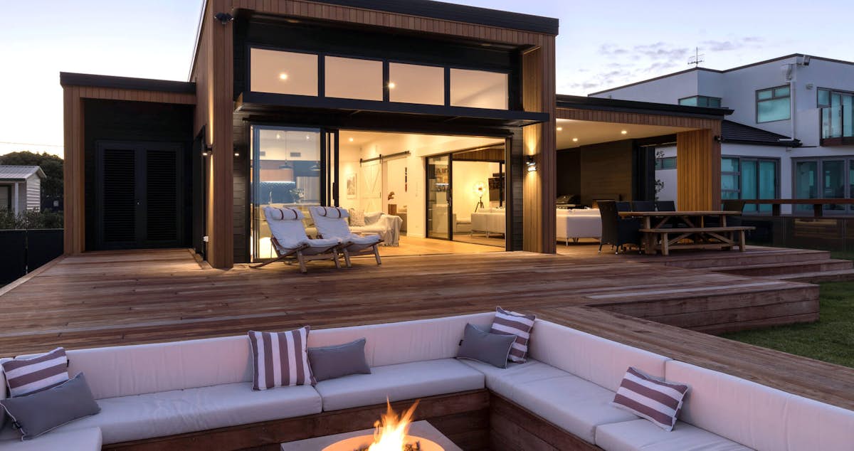 How this family realised their dream of modern bach living