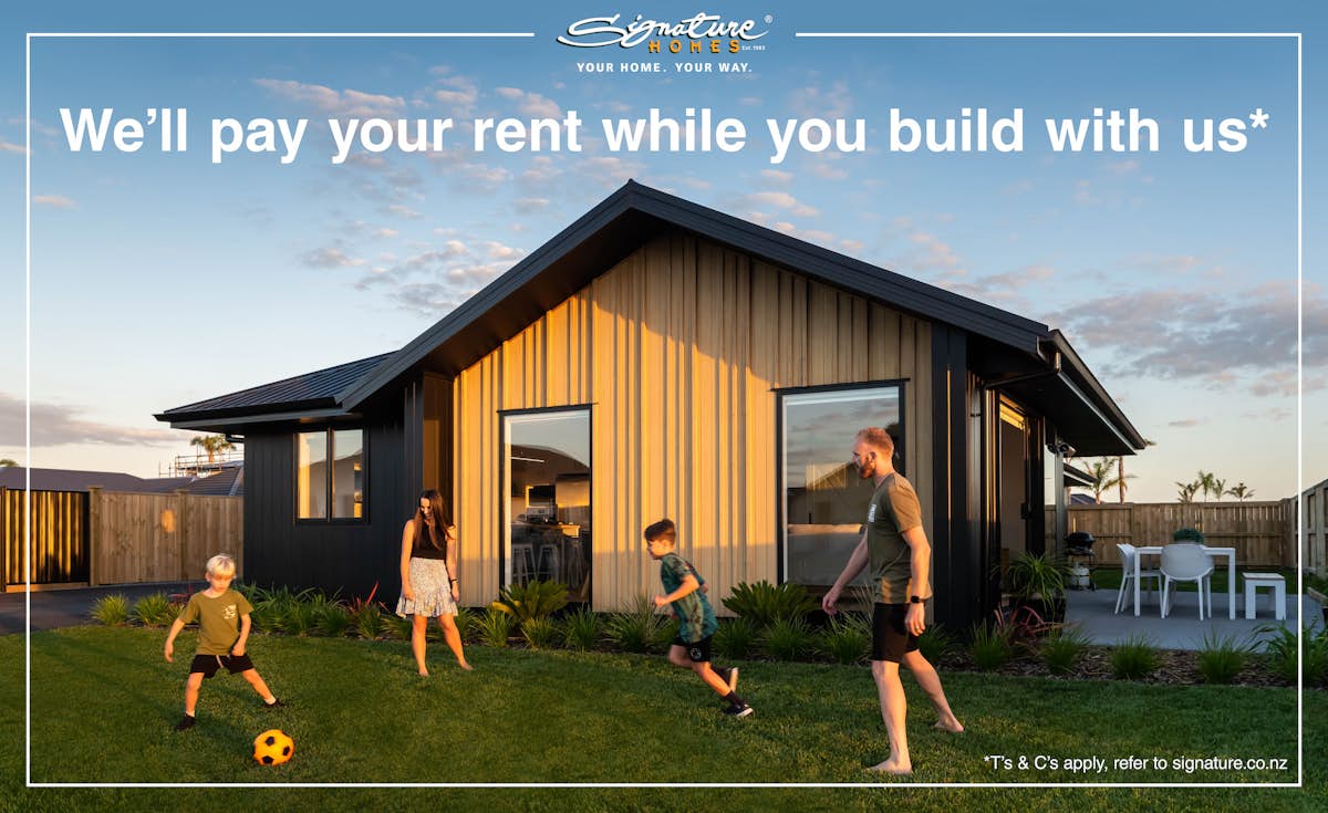 We'll pay your rent while you build with us