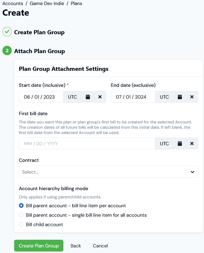 Creating Custom Plan Groups for Accounts - m3ter Documentation