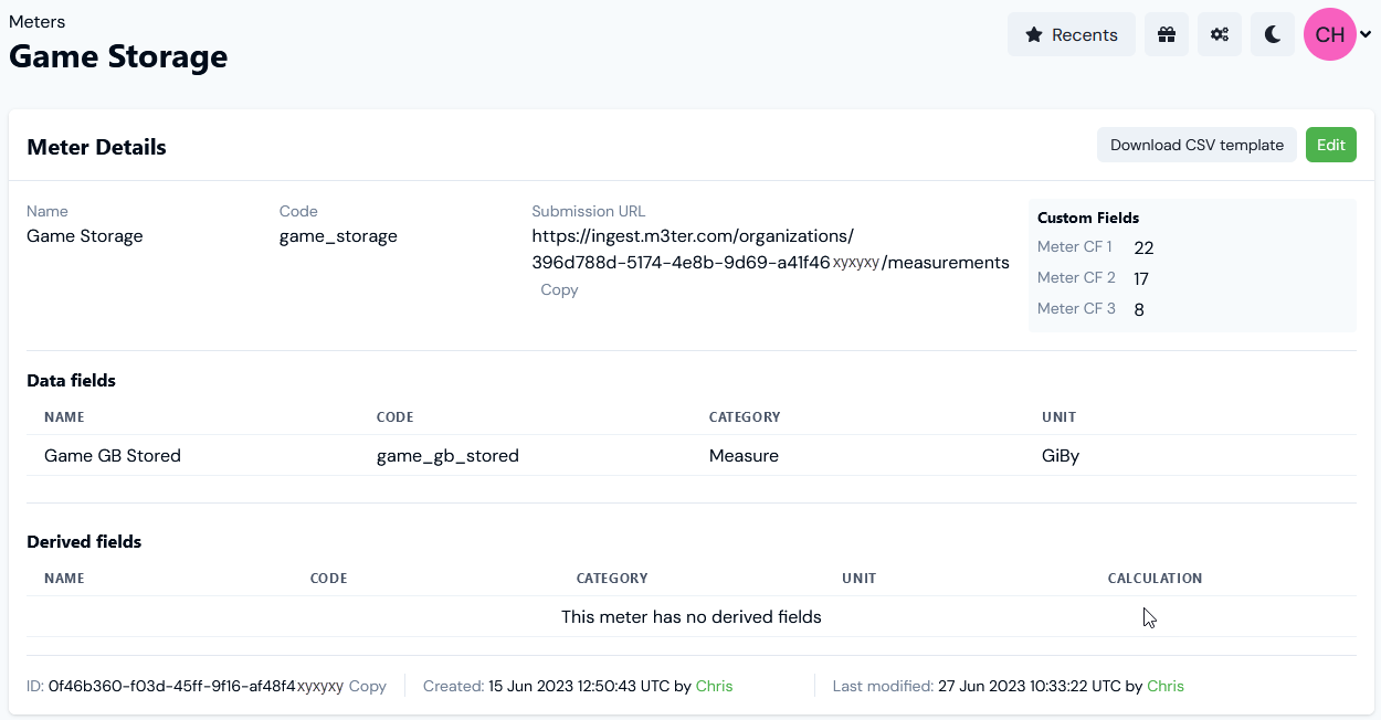 Creating Product Meters - m3ter Documentation