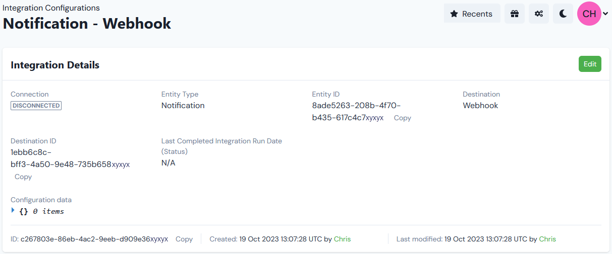Creating, Managing, and Reviewing Notifications - m3ter Documentation