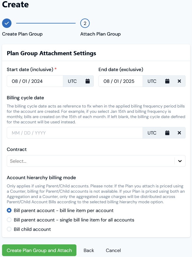 Creating Custom Plan Groups for Accounts - m3ter Documentation